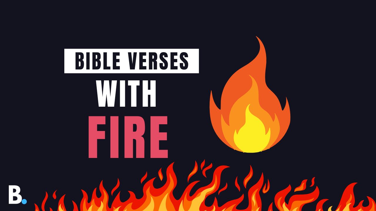 Bible Verses With Fire
