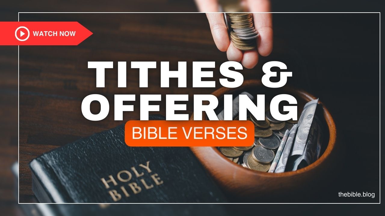 Bible Verses About Tithes And Offering