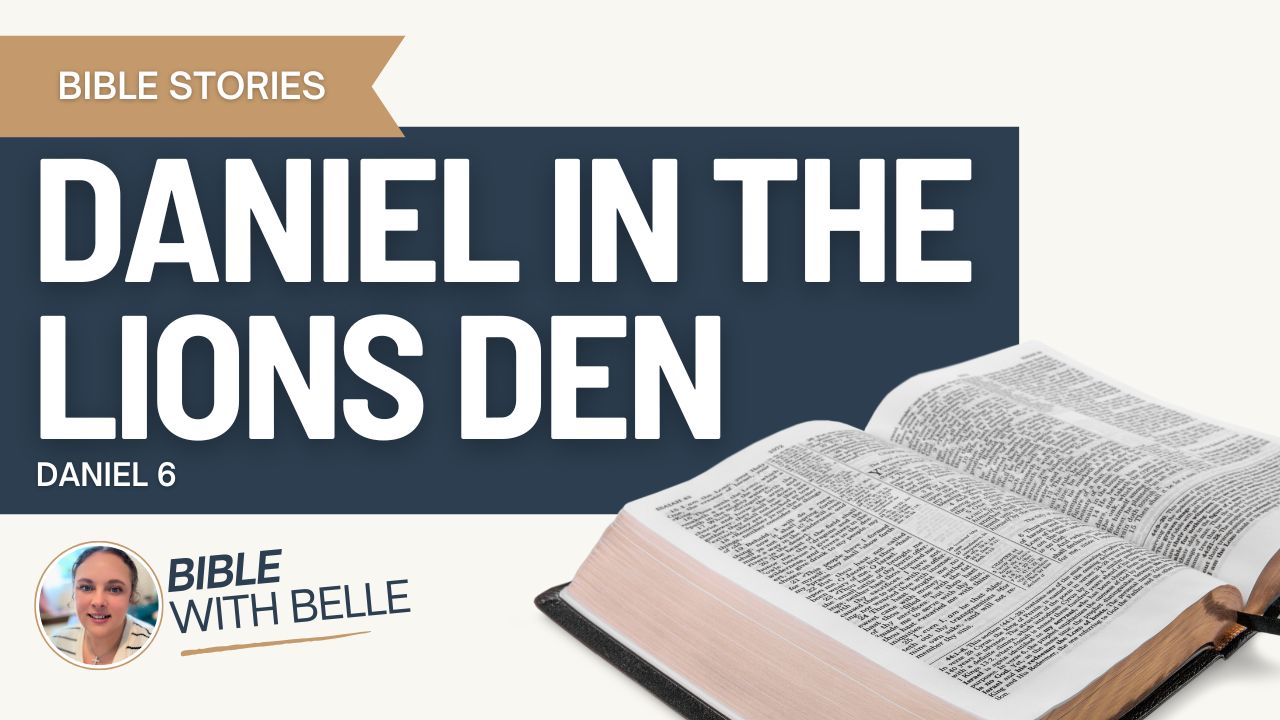 Daniel in the Lions Den (Daniel 6) | Bible Stories