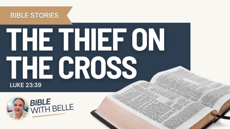 The Thief on the Cross (Luke 23:39–43) | Bible Stories